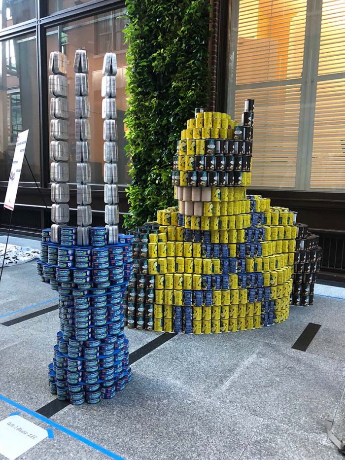 CUBE 3 | Architecture, Interiors, Planning | CANstruction 2018